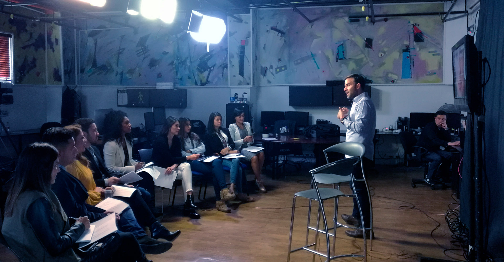 Rafael Poveda Televisión - Talleres de presentación, Producciones,